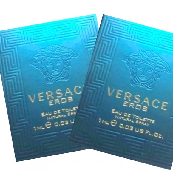 Versace | Other | New Versace Eros Eau De Parfum X2spray Samples ...